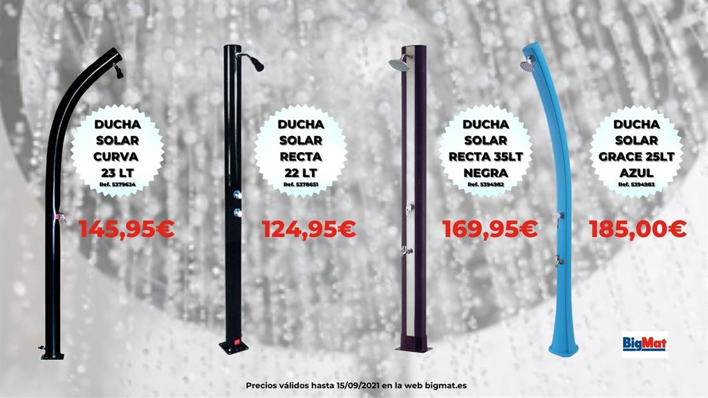 Duchas solares: tipos, funcionamiento, instalación y ventajas